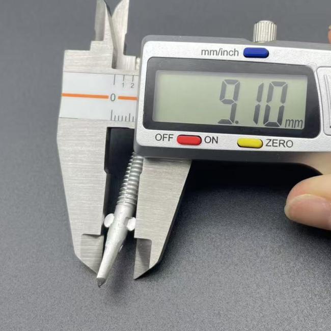 Countersunk structure of the tool