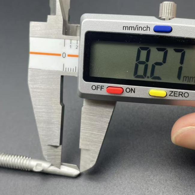 Tool installed flush with workpiece surface