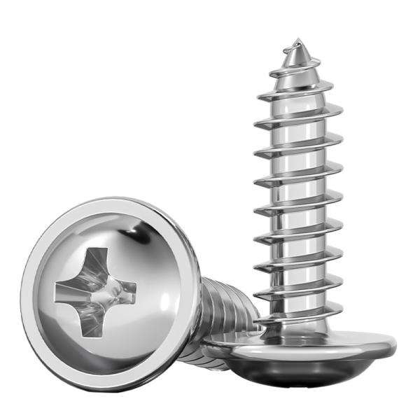 Quality Cross Recessed Pan Head Washer Screw DIN968 Self Tapping Screws With Washer for sale