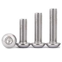 Quality Stainless Steel Hex Cap Screw Grade 8.8 , M5 Hex Socket Head Cap Screw for sale