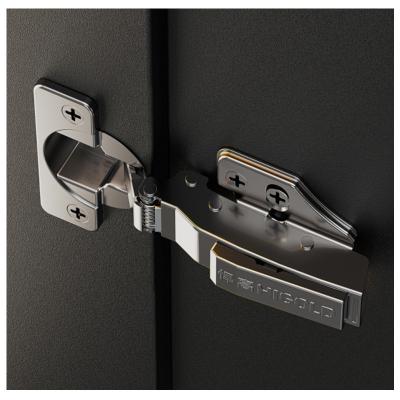 China Prata 110 graus ângulo de abertura Full Overlay Hardware Cabinet com garantia à venda