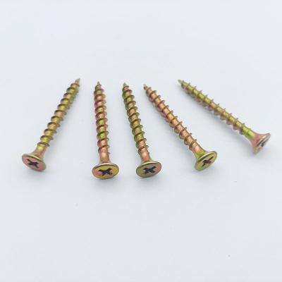 Cina Vite per legno a testa svasata bugnata zincate gialle per giunzioni robuste e sicure in vendita