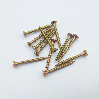 Cina Vite per legno a testa svasata bugnata zincate gialle per giunzioni robuste e sicure in vendita