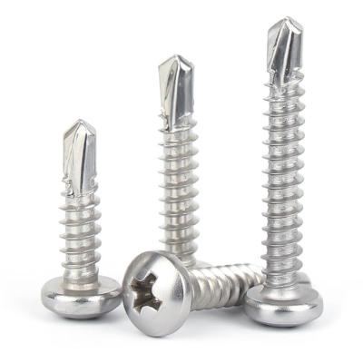 China DIN7504 Standard Corrosion Resistance Phillips Pan Head Self Drilling Screw for sale