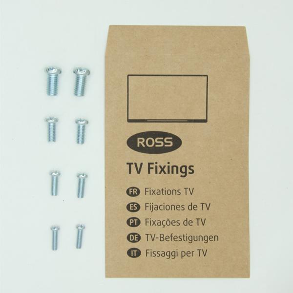 Quality Steel TV Bracket Screw Set for Flat Panel Installation for sale