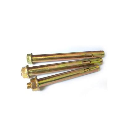 Cina Ancoraggio a manica in acciaio al carbonio resistente alla corrosione con nocciolo di flange esessuale placcato in zinco in vendita