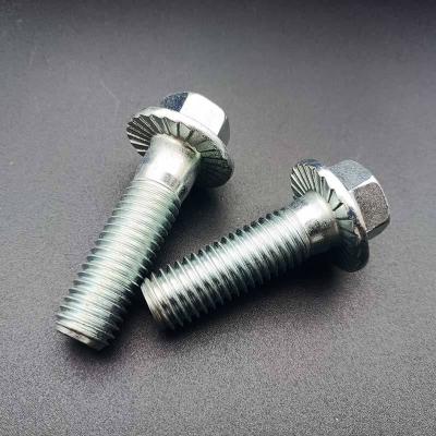 China Class 4.8-12.9 DIN6921 Hexagon Head Flange Bolt for sale