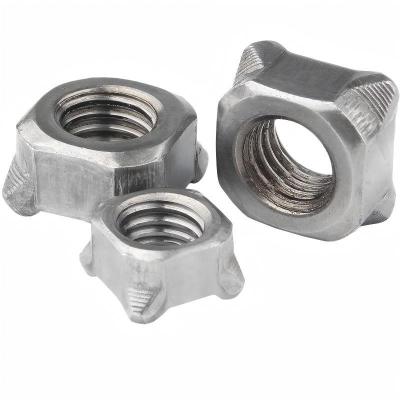China DIN928 Heat Treated  Type B Square Weld Nut for sale