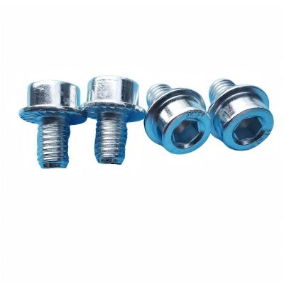 China Zinc Plated DIN251 8.8 Hexagon Socket Flange Head Allen Bolt for sale