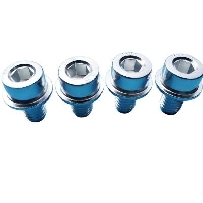 China DIN251 Hex Socket Flange Head Allen Bolt Zinc Plated 8.8 Grade M3-M10 for sale