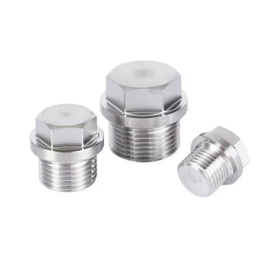China High Strength DIN910 Hexagon Head Screw Plug Black Oxide Finish Steel for sale