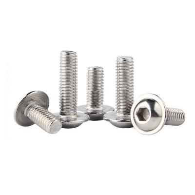 China ISO 7380-2 Socket Button Head Screws with Flange | Stainless Steel Machine Screws for sale