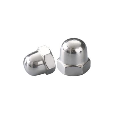 China Clean Deburred Finish Acorn Cap Nuts Hexagon Dome Cover GB923 for sale
