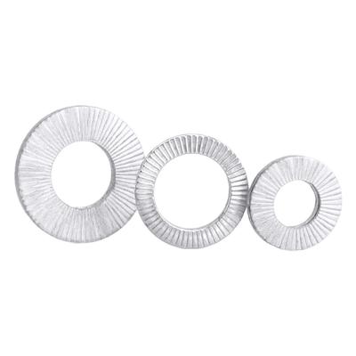 China DIN25201 Double Stack Self Locking Wedge Lock Washer for sale