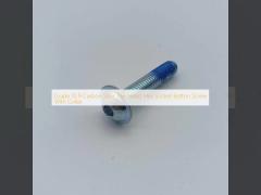 Grau 10.9 Cabeça de panela de aço carbono Hex Socket Bottle Screw com colar