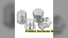 DIN910 Hexagon Head Screw Plug Carbon Steel Threaded Pipe Fitting Sealing Plug