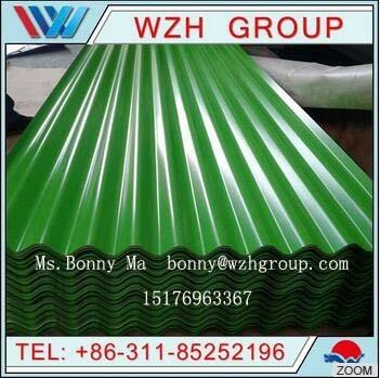 China color galvanizing corrugated steel sheet / prepainted galvalume roof tiles made in China for sale