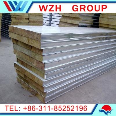 China rockwool sandwich panel /sandwich panel price from China supplier WZH for sale