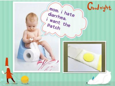 China Anti Diarrhea Patches for baby 2016 best selling Chinese pure herb plaster  for children for sale