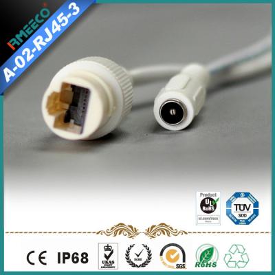 China New arrivals ethernet RJ45 waterproof connector IP68 for video camera for sale