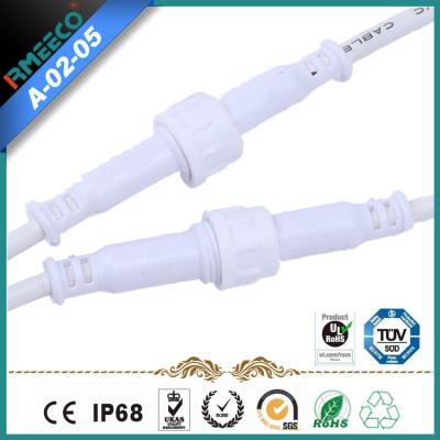 China Mini type waterproof connector M11 2 pins male and female waterproof connector for sale