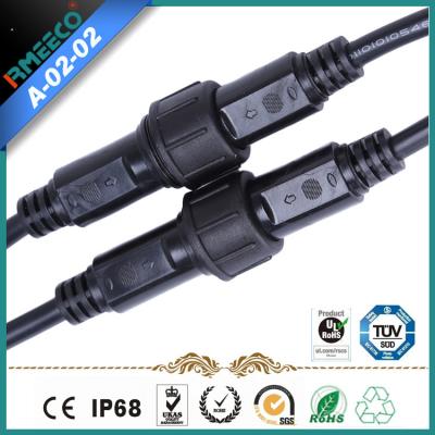 China High quality 2-8 pins PVC male and female waterproof connector for sale