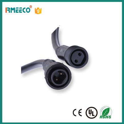 China screw type 8 pins male and female waterproof connector. high power waterproof connector 20A for sale