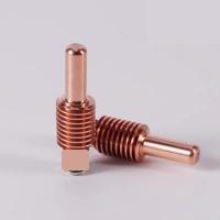 China Plasma Cutting Machine Accessories Copper Nozzle Electrode For Hypertherm Powermax105 for sale