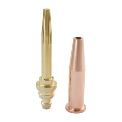 China Brass Acetylene Cutting Nozzle 1/16 1/32 3/64 Size for Oxyfuel Torch for sale