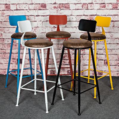 China Smashing industrial bar stool  with cushio\Factory wholesales stool\power coated Coffe room stool for sale