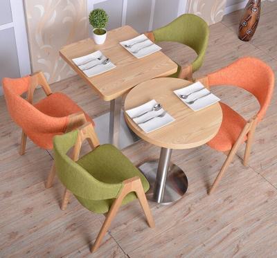 China Morden Dining chair with table\Luxury fashion leisure chair with table\Smashing industrial coffee room chair with table for sale