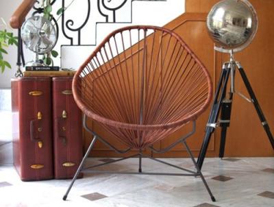China samshing vintage elegant chair \Fashion Leisure Acapulco Chair/Home Outdoor Relax Chair for sale