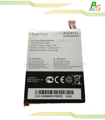 Китай Первоначально /OEM TLp025A2 для Alcatel 8000D, 8008D батареи TLp025A2 продается