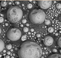 Electron microscope sample image