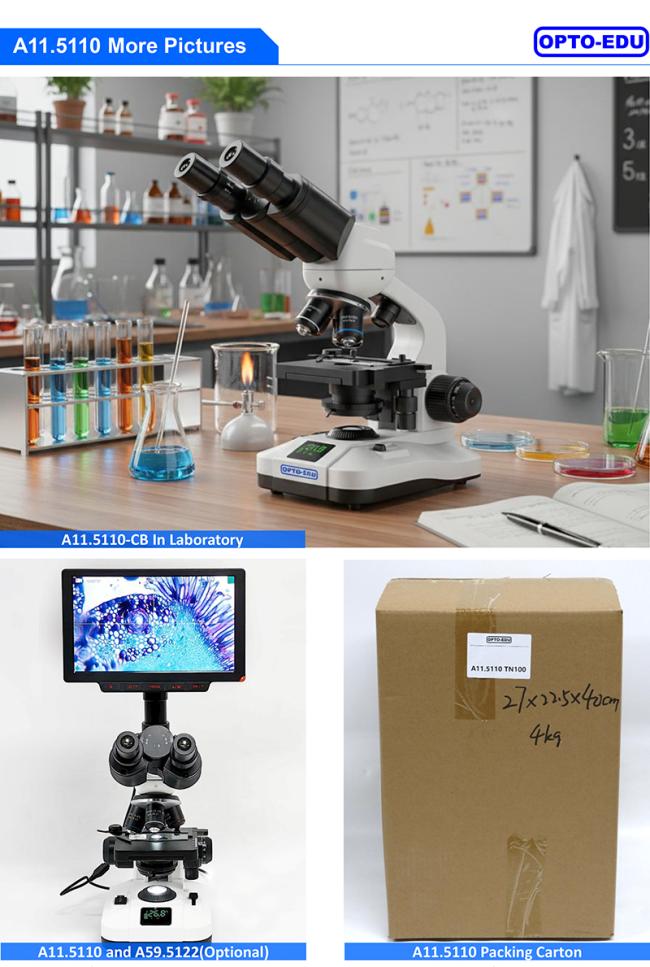 OPTO-EDU A11.5110 Microscope digital display