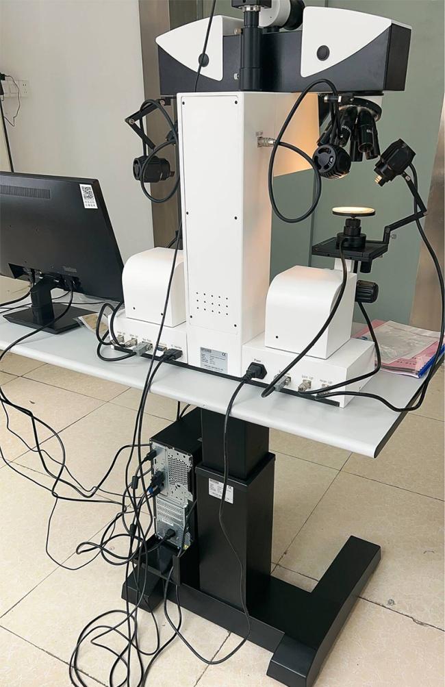 Complete forensic microscope system