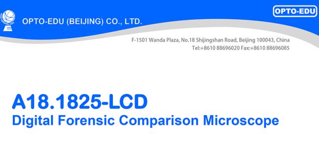 OPTO-EDU A18.1825-LCD Digital Comparison Microscope
