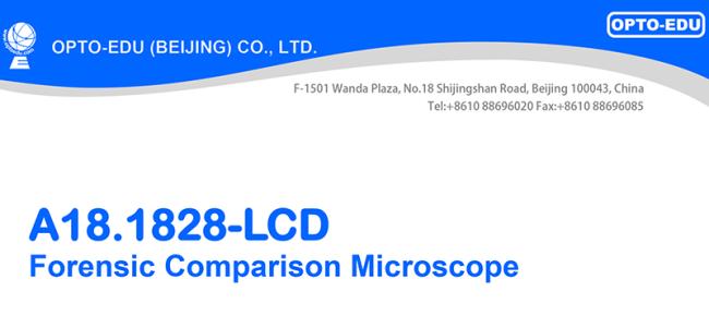 OPTO-EDU Forensic Comparison Microscope overview