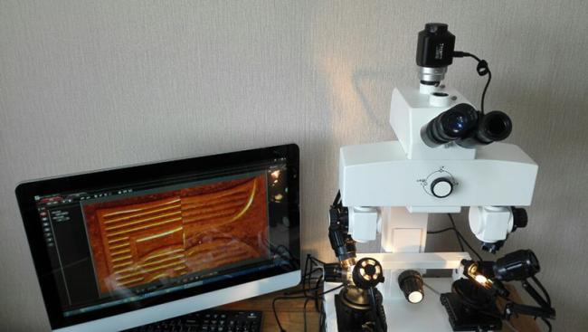 Microscope in forensic application