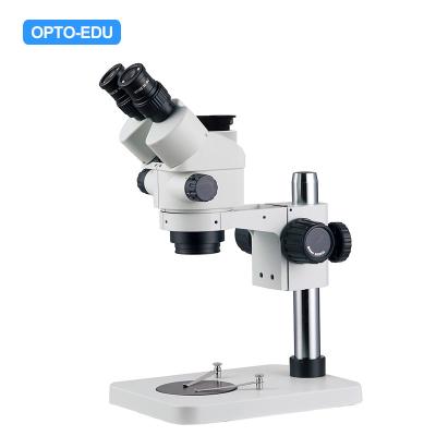 China Microscopio óptico 0.7~4.5x Trinocular 1/6.5 del estéreo de A23.3645N OPTO-EDU for sale