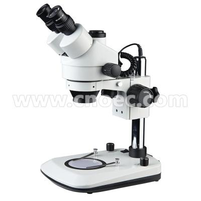 China 7- 45x Stereo Zoom Microscope Binocular Compound Microscope Led Light A23.0901- Bl8 for sale