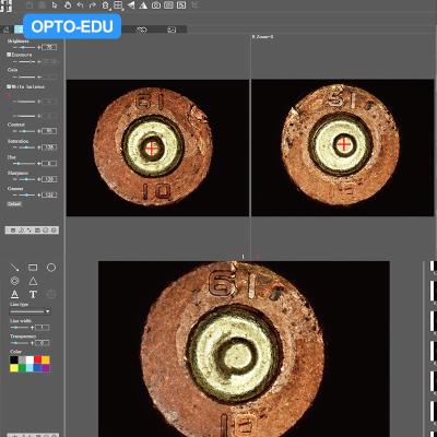 중국 OPTO-EDU A18.4903 디지털 카메라 스테레오 비교 현미경 판매용