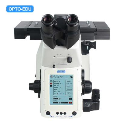 China OPTO EDU A13.1098 Full Motorized Inverted Metallurgical Microscope Semi-APO for sale