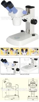 Китай поле A23.1003 стерео оптически микроскопа СИД 45x Trinocular широкое продается