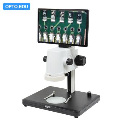 China OPTO-EDU A36.3602 Professional 110X LCD Digital Measuring Microscope 11.6 inch 5MP CMOS Camera Stereo Video Microscope for sale