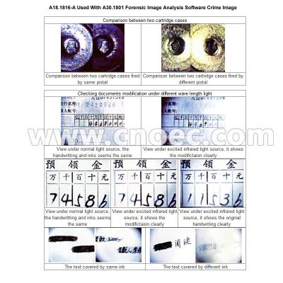 China Microscopio de comparación forense con el sistema del examen del documento en venta