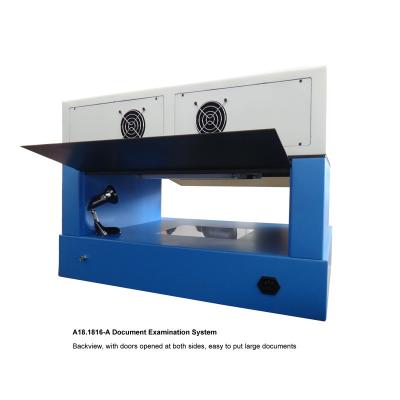 China A18.1816-A Document Examination Analyzer / Document Examination Equipment With Halogen Lamp UVC UVA for sale