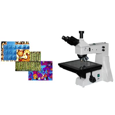 China Epi Illumination Handheld Digital Microscope 12V / 50W Halogen DIC Push / Pull Slids for sale
