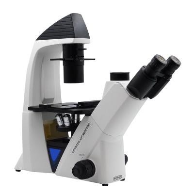 China A14.2603 OPTO-EDU Portable Inverted Microscope Trinocular Transmit Light for sale