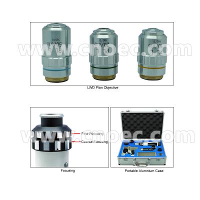 Cina Microscopio ottico metallurgico portatile/mini 100 - 400x A13.2501 in vendita